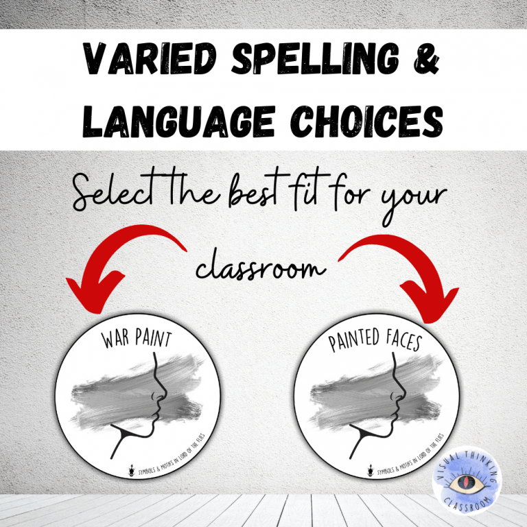 5 Tips For Your Lord Of The Flies Introduction Lesson - Visual Thinking ...